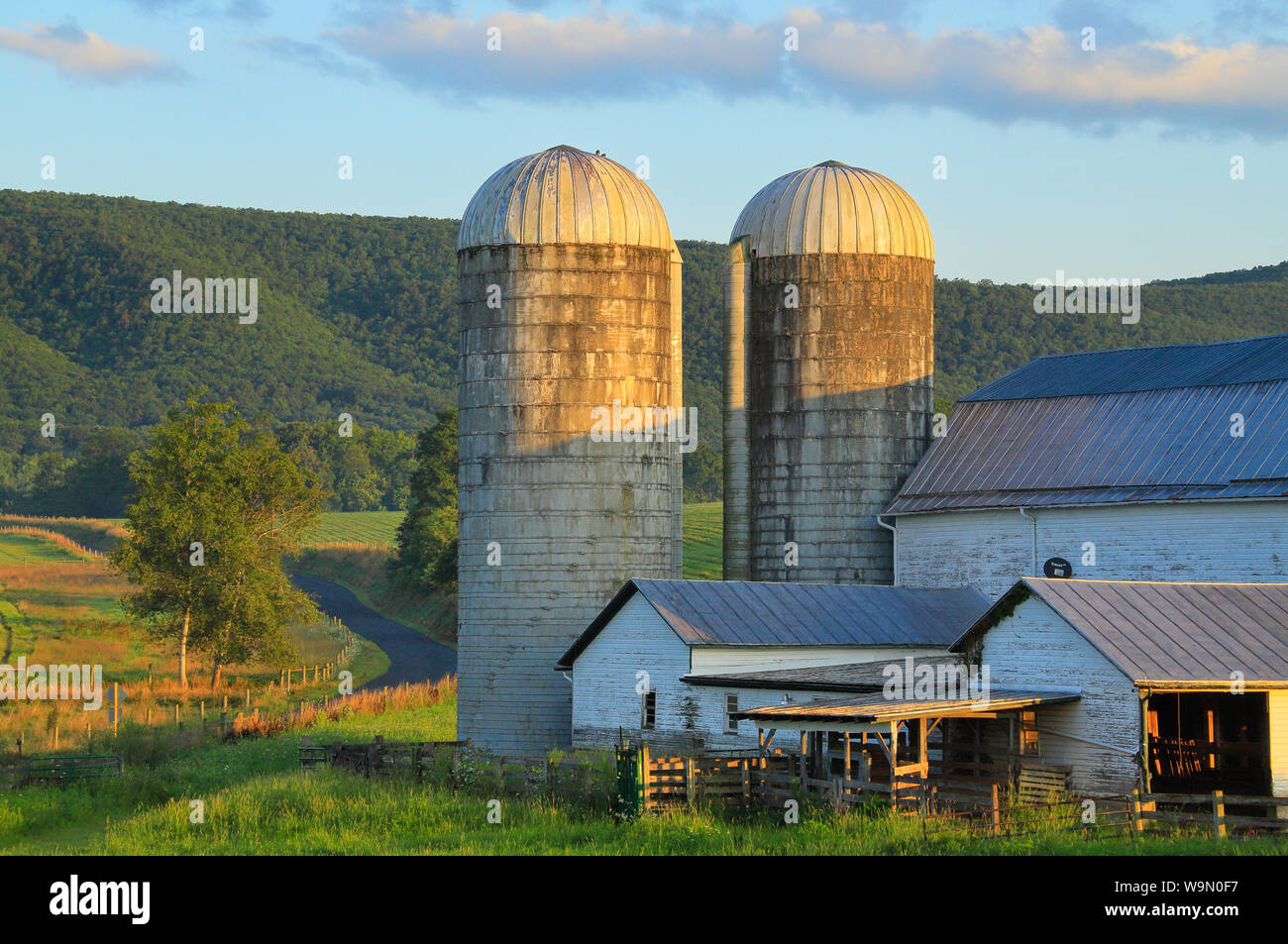 Sunrise, Swoope, Shenandoah Valley, Virginia, USA Stock Photo - Alamy