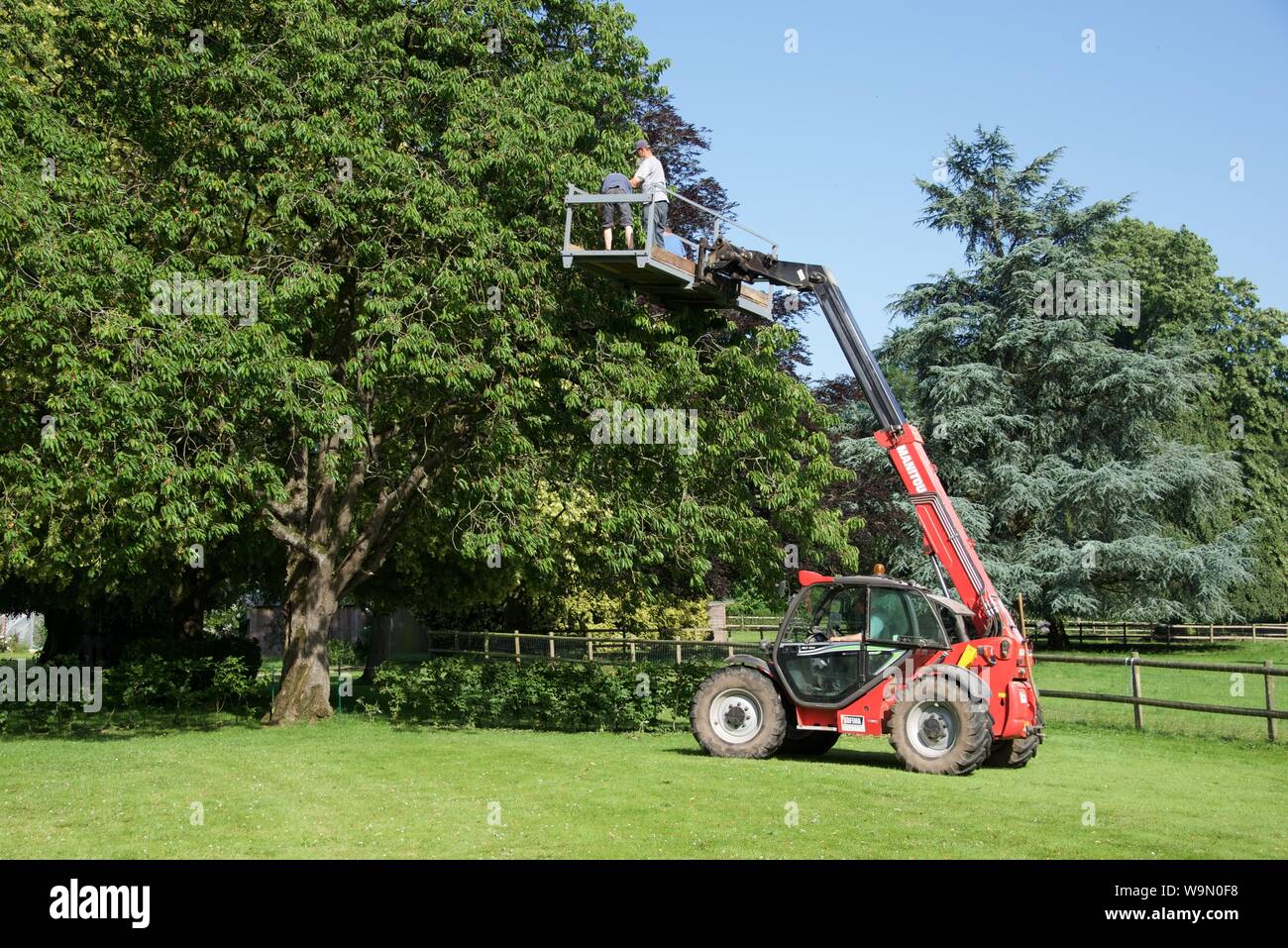 Manitou telehandler hi-res stock photography and images - Alamy