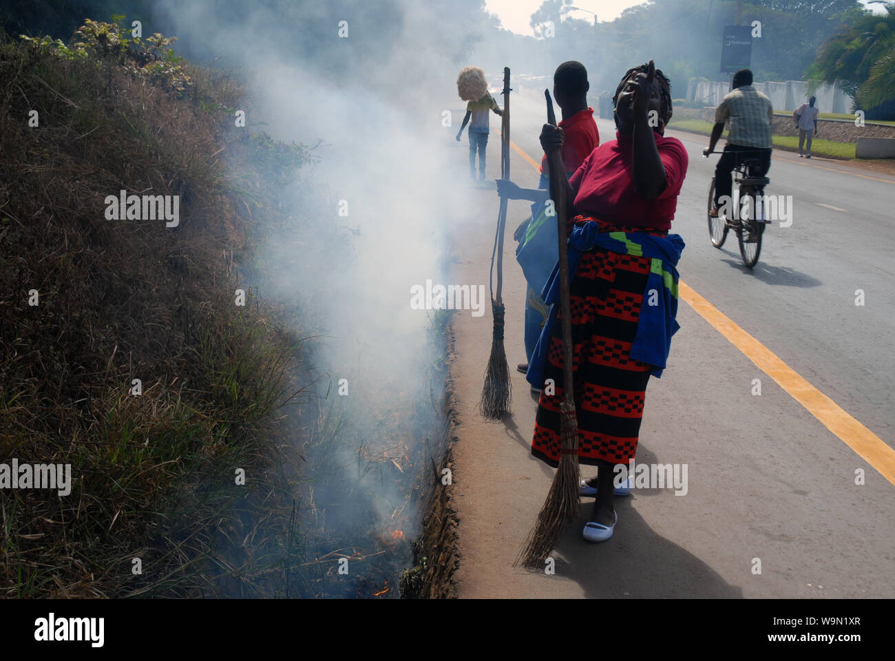 Africa roadside ditch hi-res stock photography and images - Alamy
