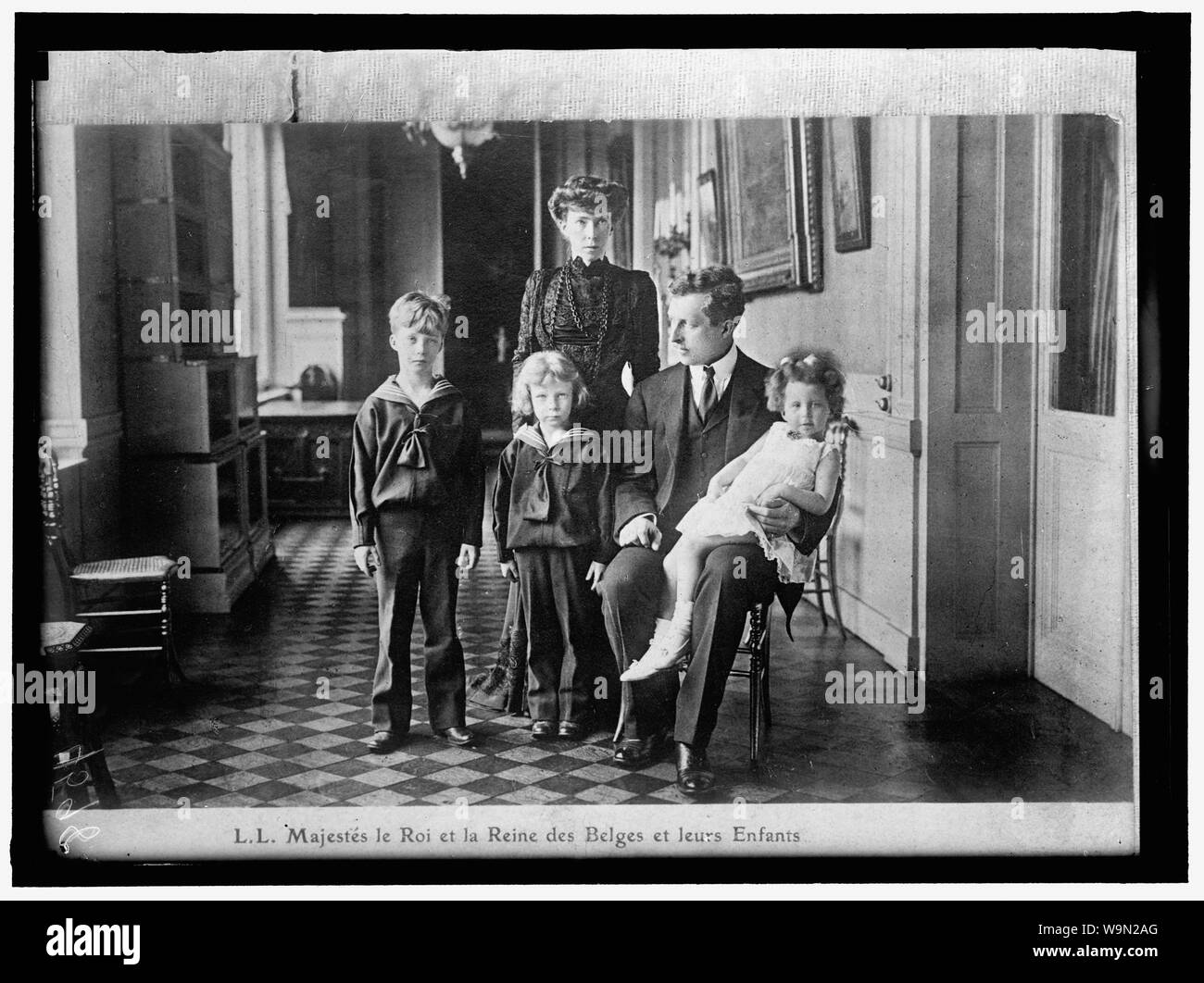 BELGIAN ROYAL FAMILY. KING AND ROYAL FAMILY Stock Photo - Alamy