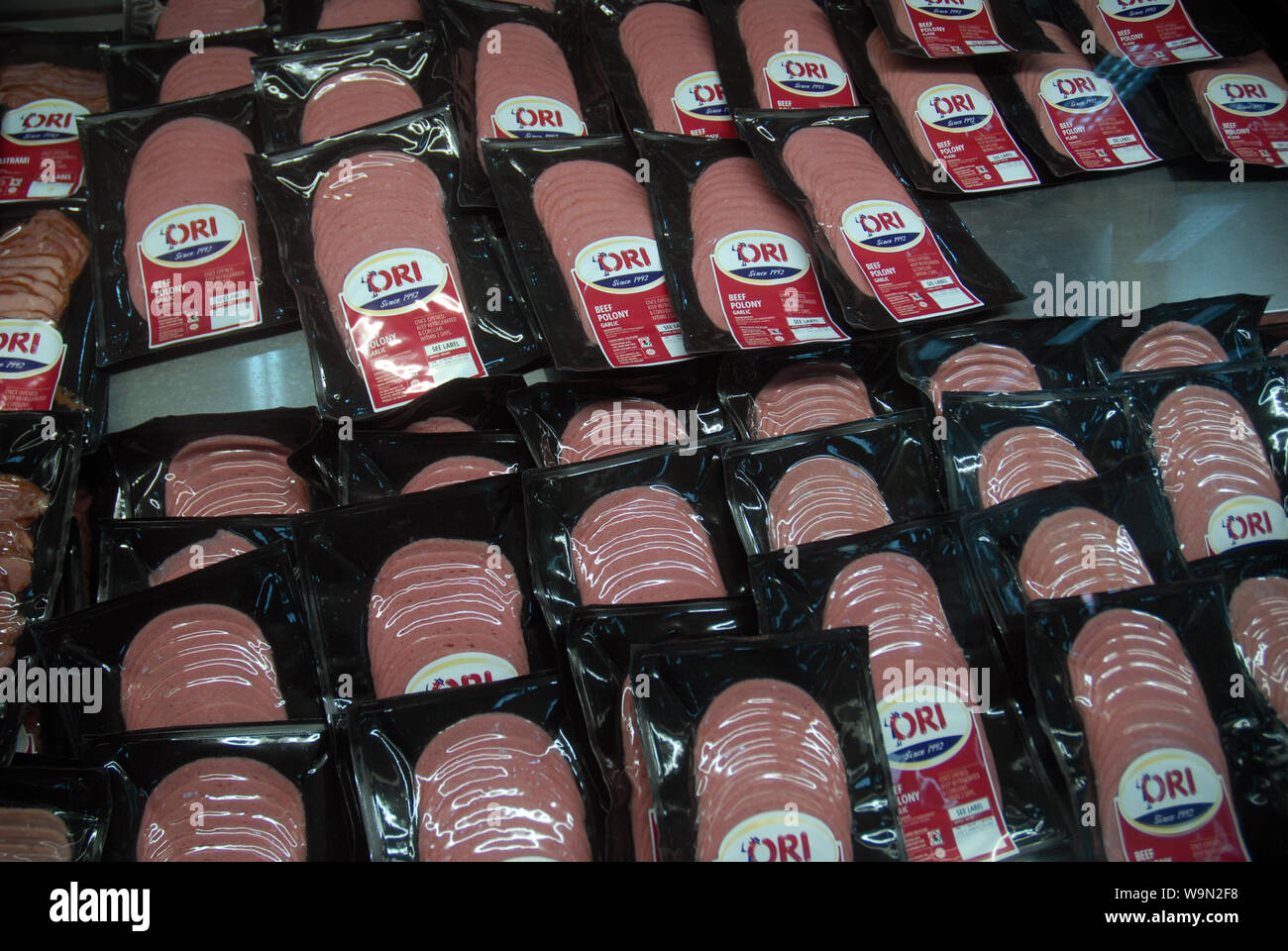 Packets of ham in supermarket, Lilongwe, Malawi, Africa Stock Photo - Alamy