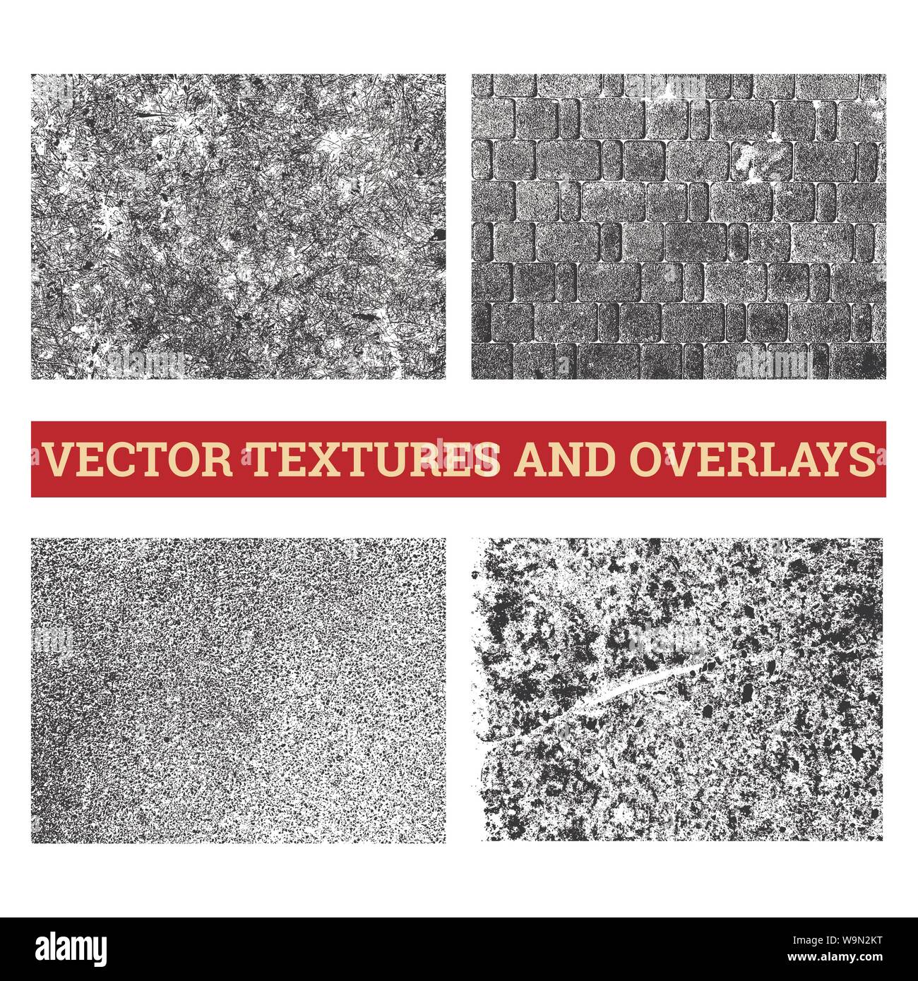 Concrete roughness Stock Vector Images - Alamy