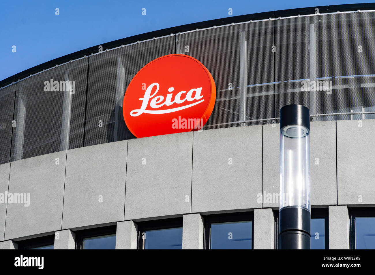 WETZLAR, GERMANY APRIL 2018: Leica Camera AG is an internationally ...