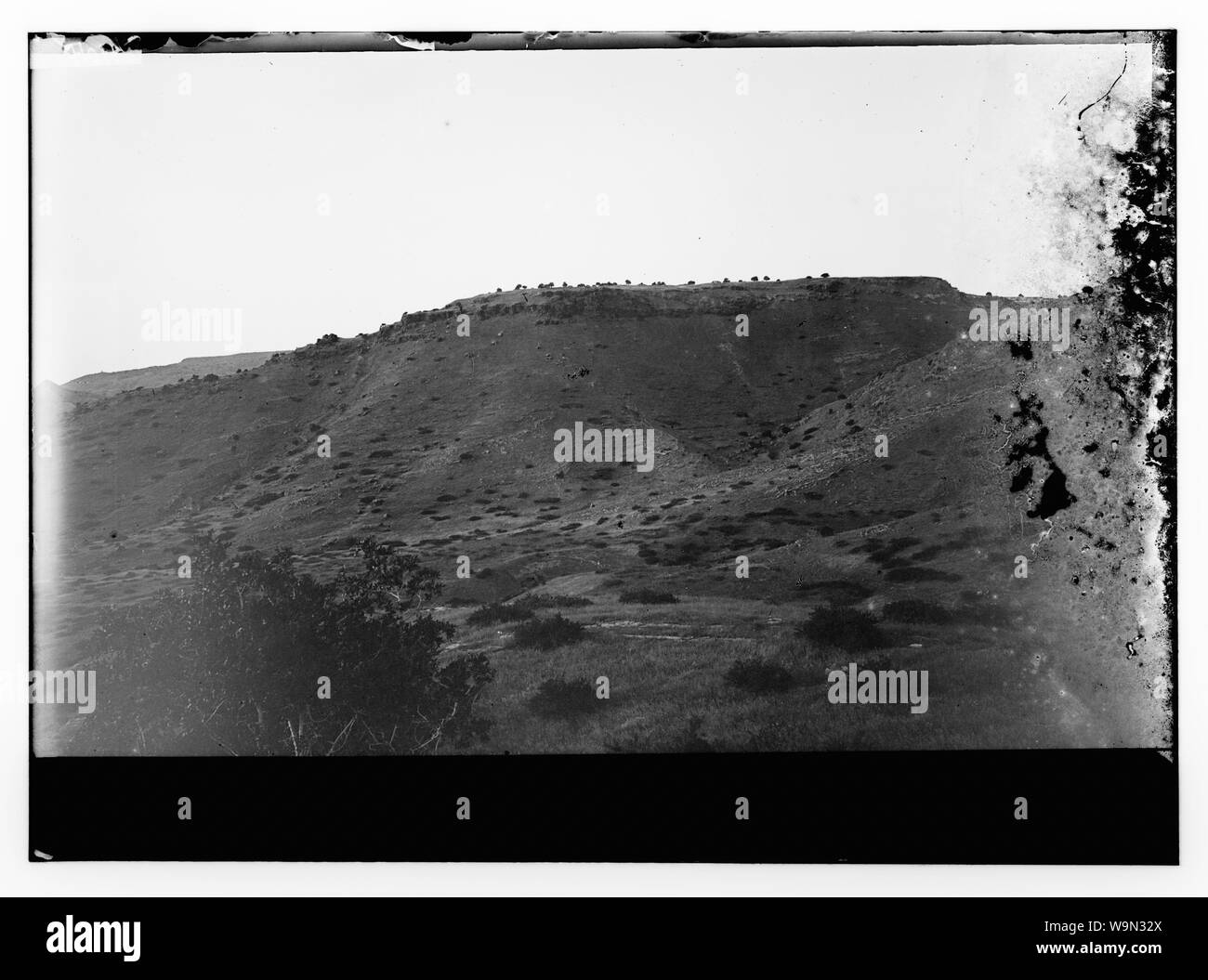Barren landscape with ridge Stock Photo - Alamy