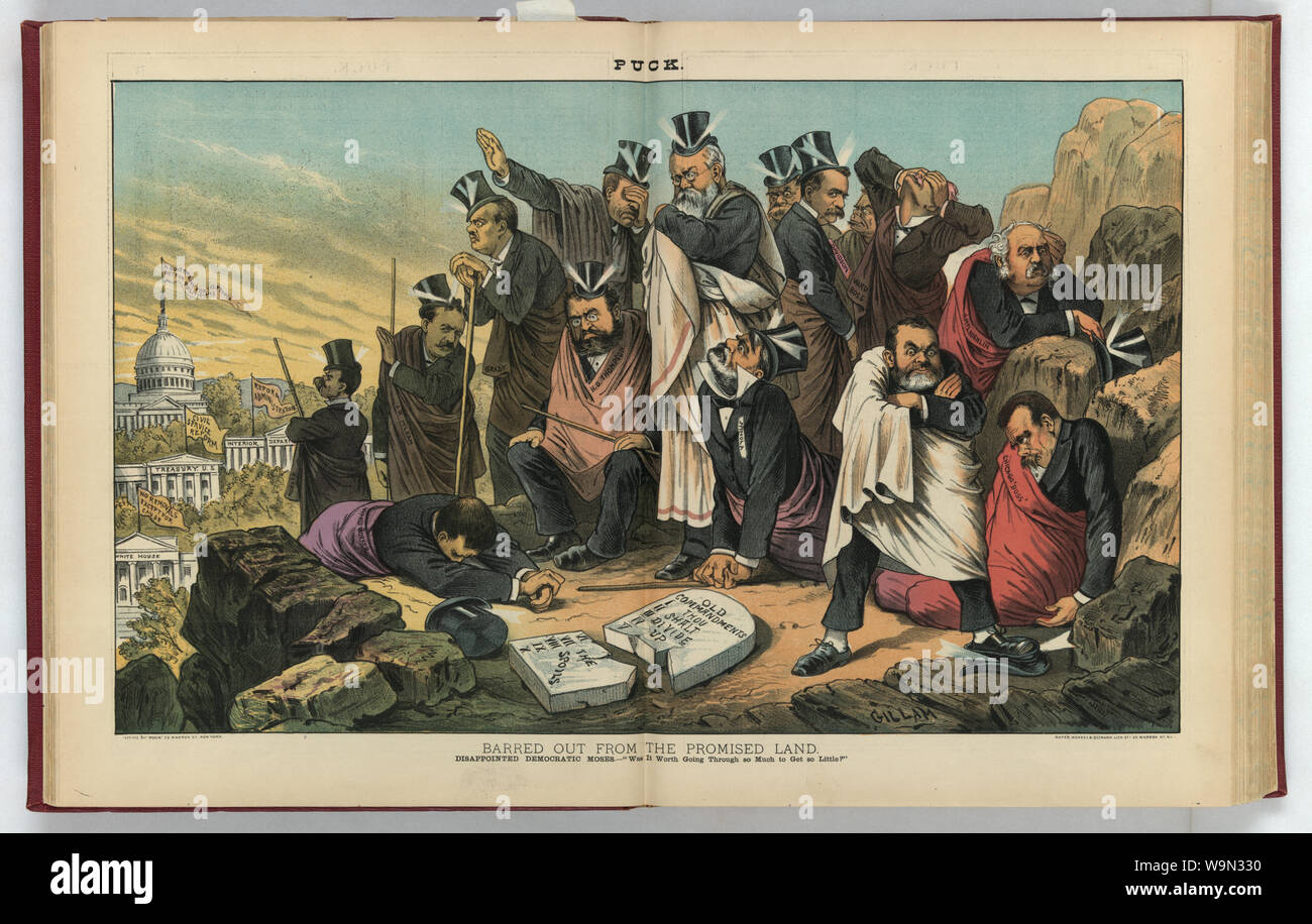 Barred out from the promised land / Gillam Stock Photo - Alamy