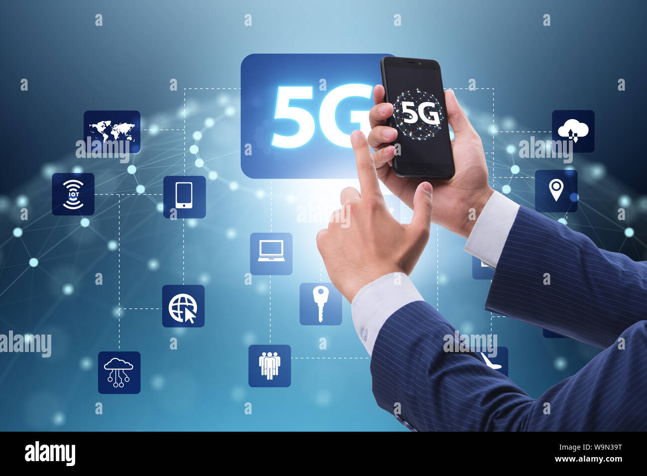 5G technology concept - high internet speed Stock Photo - Alamy