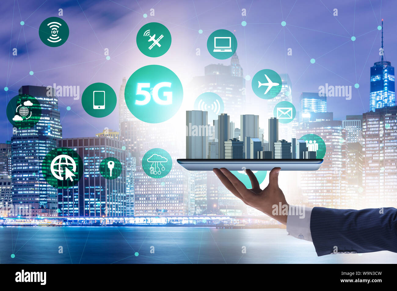 5G technology concept - high internet speed Stock Photo - Alamy