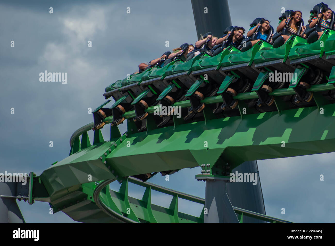 Orlando, Florida. August 07, 2019. People enjoying amazing The ...