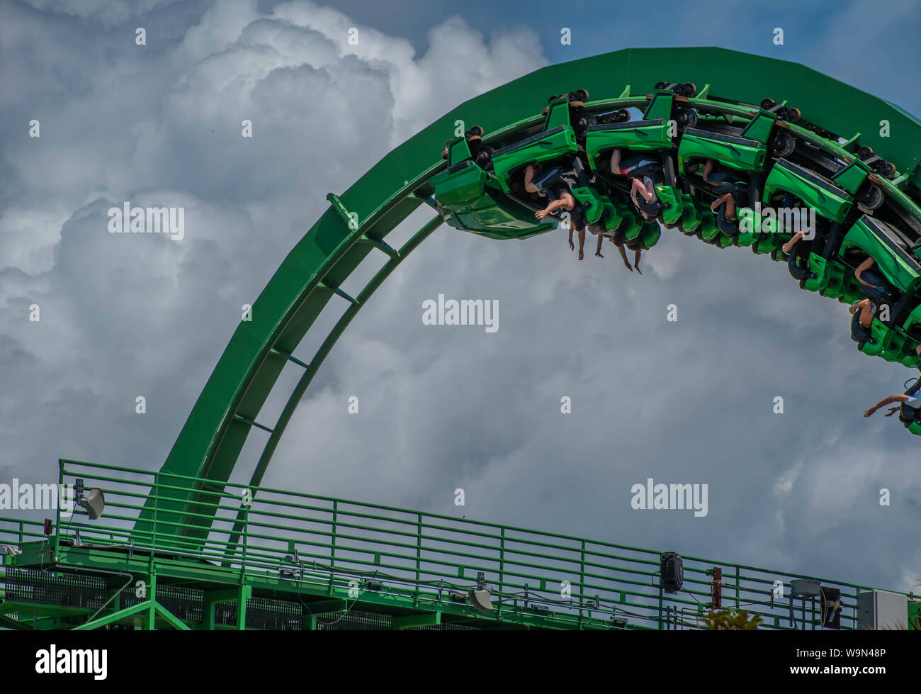 Orlando, Florida. August 07, 2019. People enjoying amazing The ...