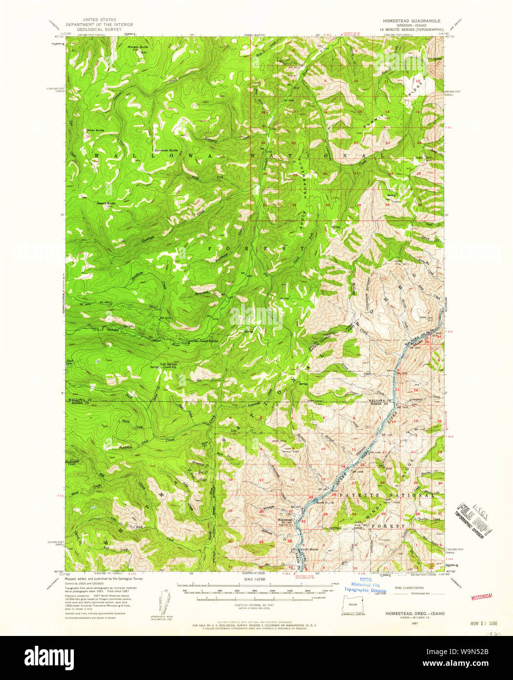 Map of homestead hi-res stock photography and images - Alamy