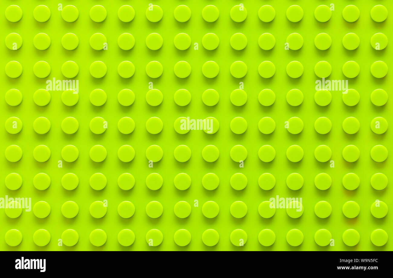 Green Toy Plastic Building Blocks Background Stock Photo - Alamy