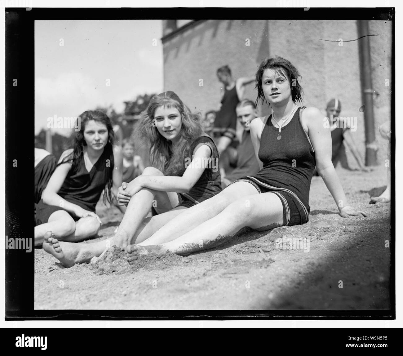 Beach summer activities Cut Out Stock Images & Pictures - Alamy
