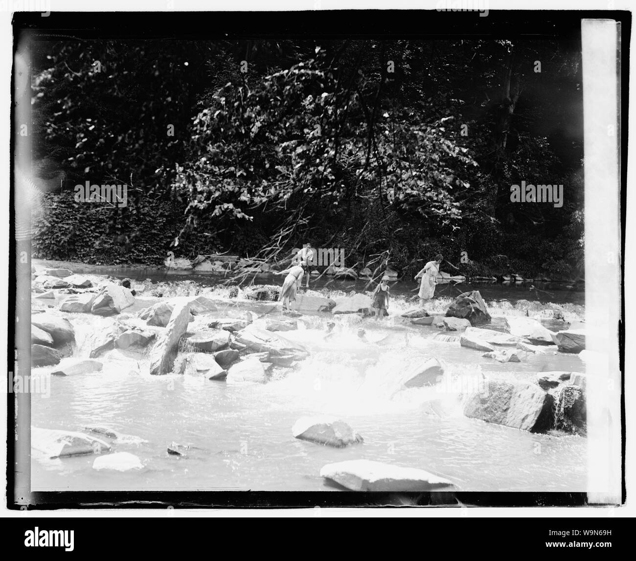 Bathing, Rock Creek Park Stock Photo - Alamy