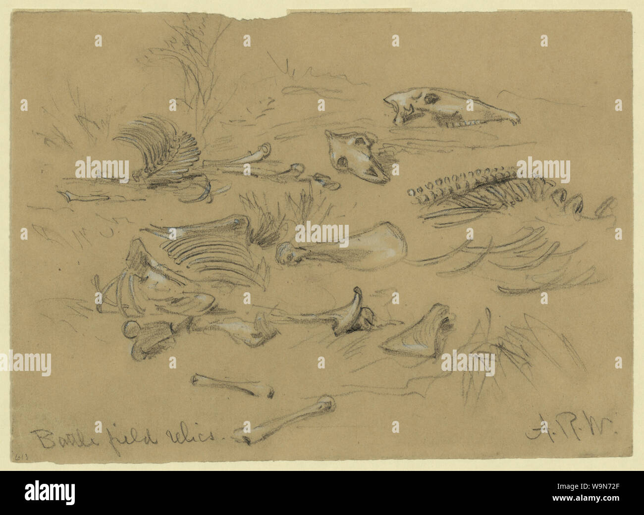 Battle field relics Stock Photo - Alamy