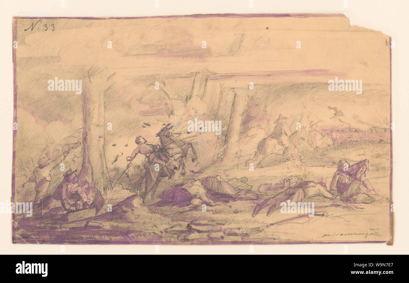 Battle of Chickamauga, Georgia, September 19, 1863 Stock Photo - Alamy