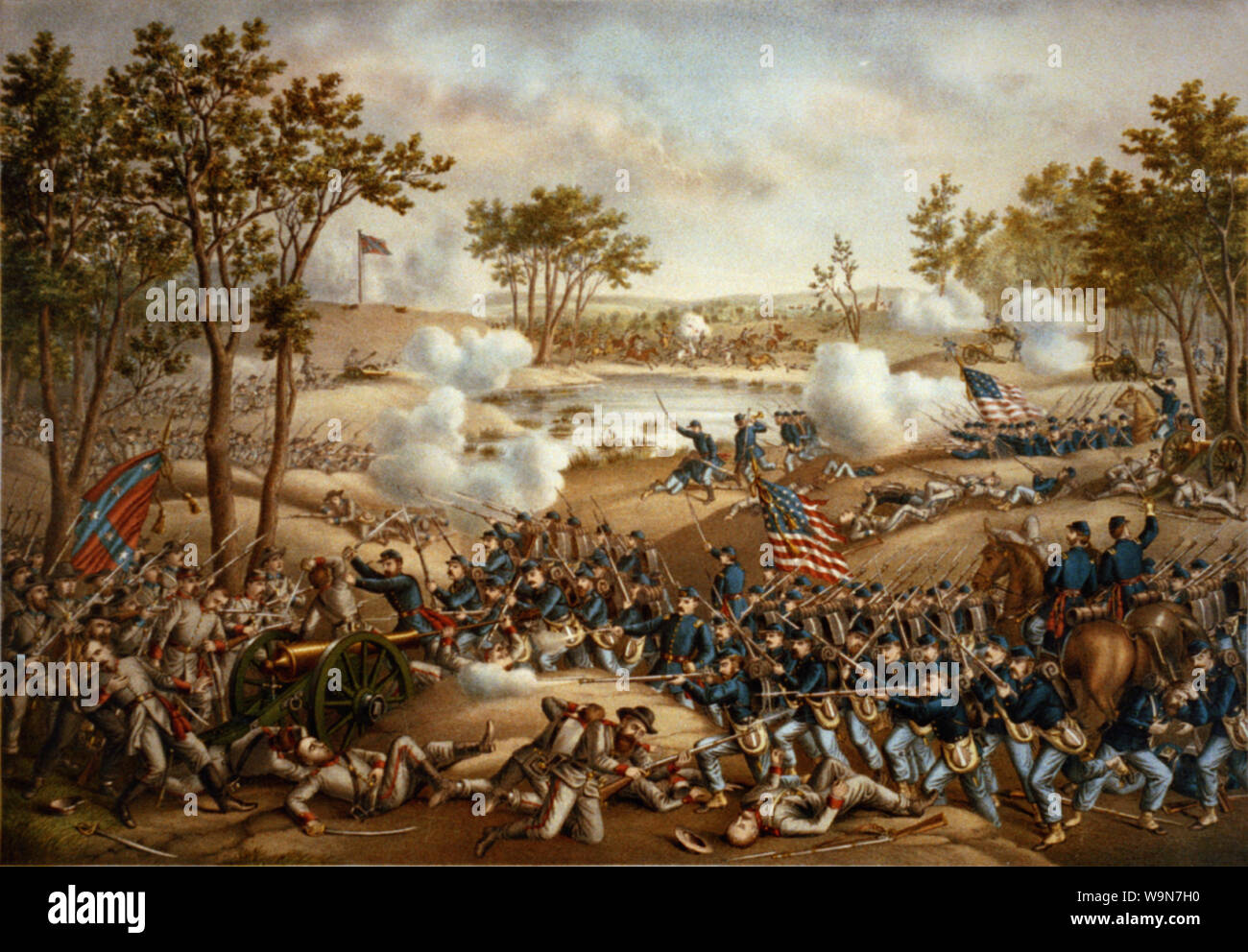 Battle of Cold Harbor Stock Photo - Alamy