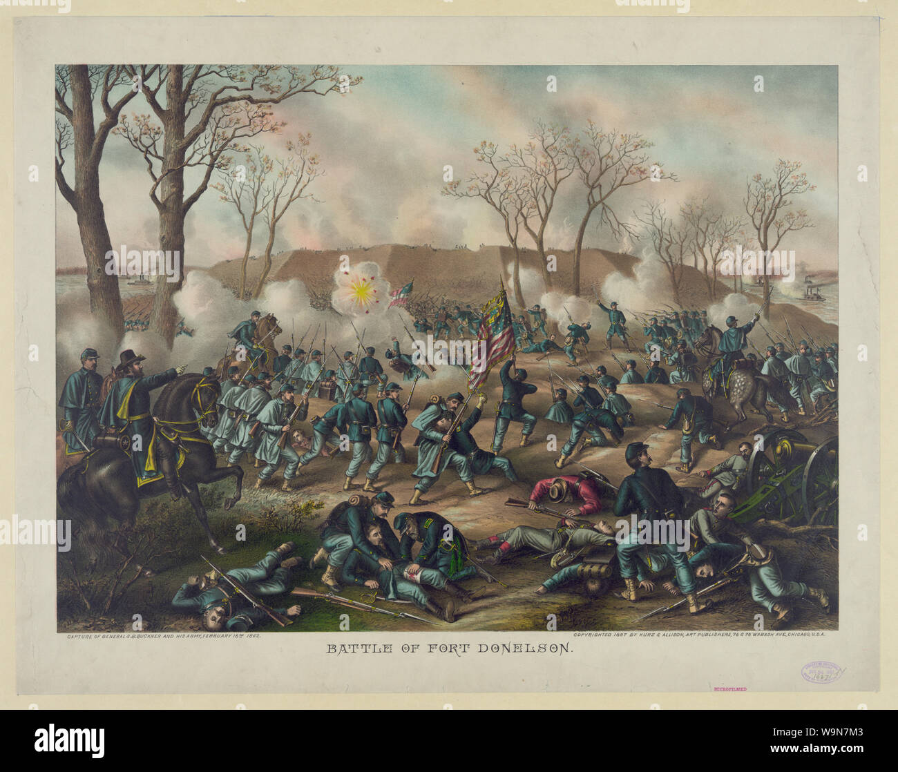 Battle Of Fort Donelson High Resolution Stock Photography and Images ...