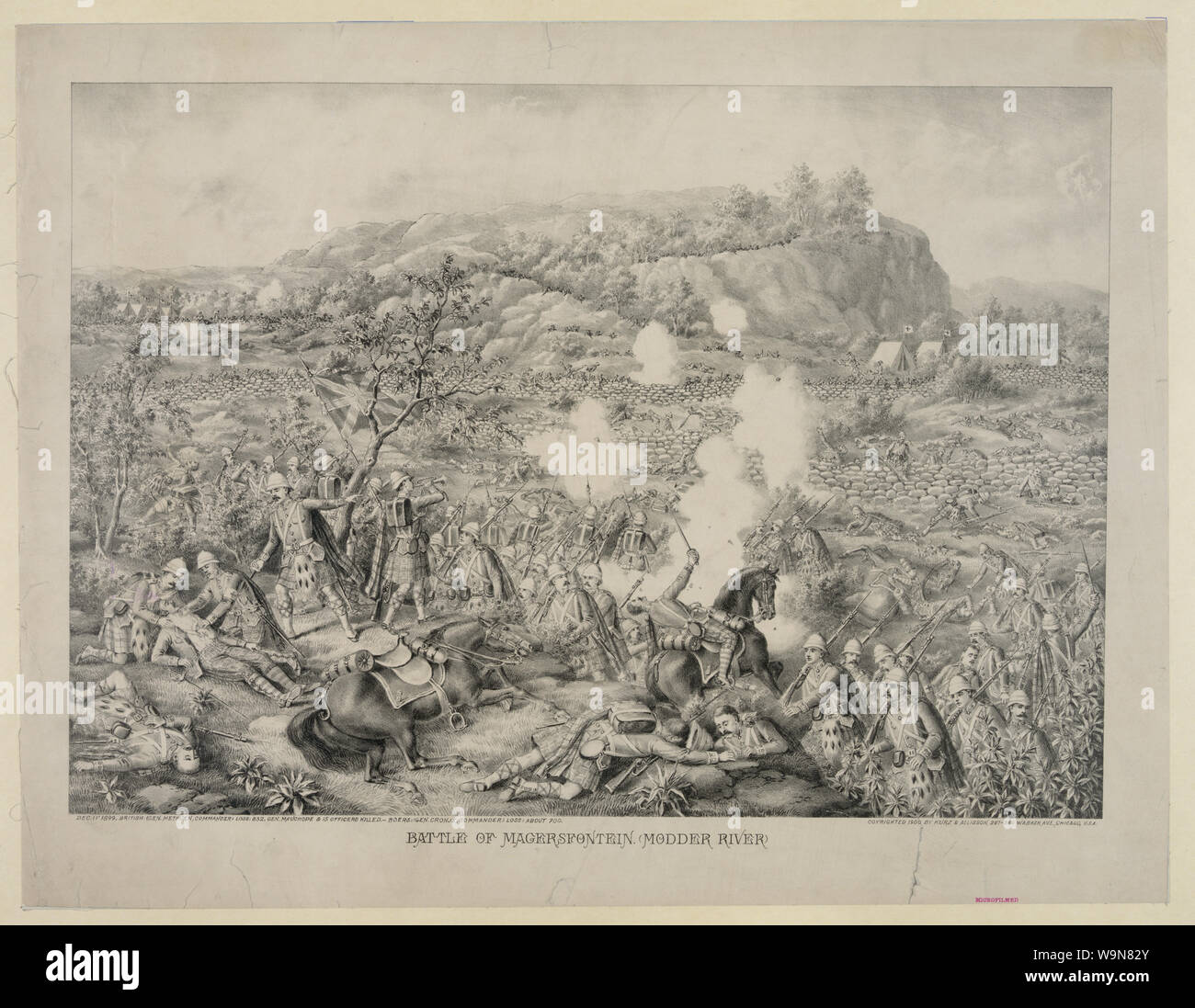 Battle of Magersfontein (Modder River Stock Photo - Alamy