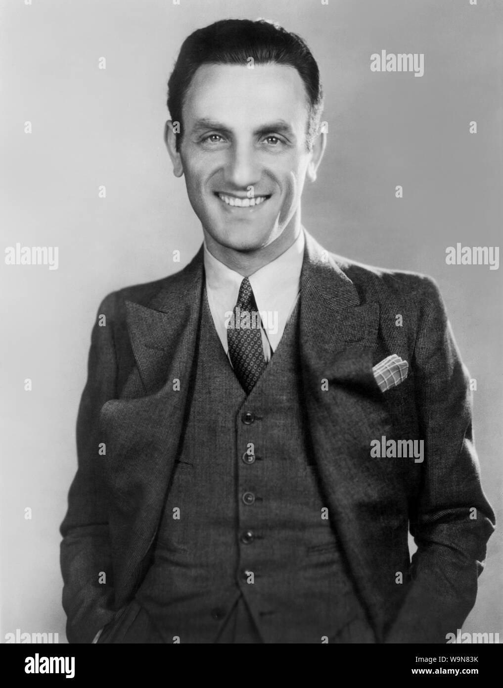 Half length celebrity smiling Black and White Stock Photos & Images - Alamy