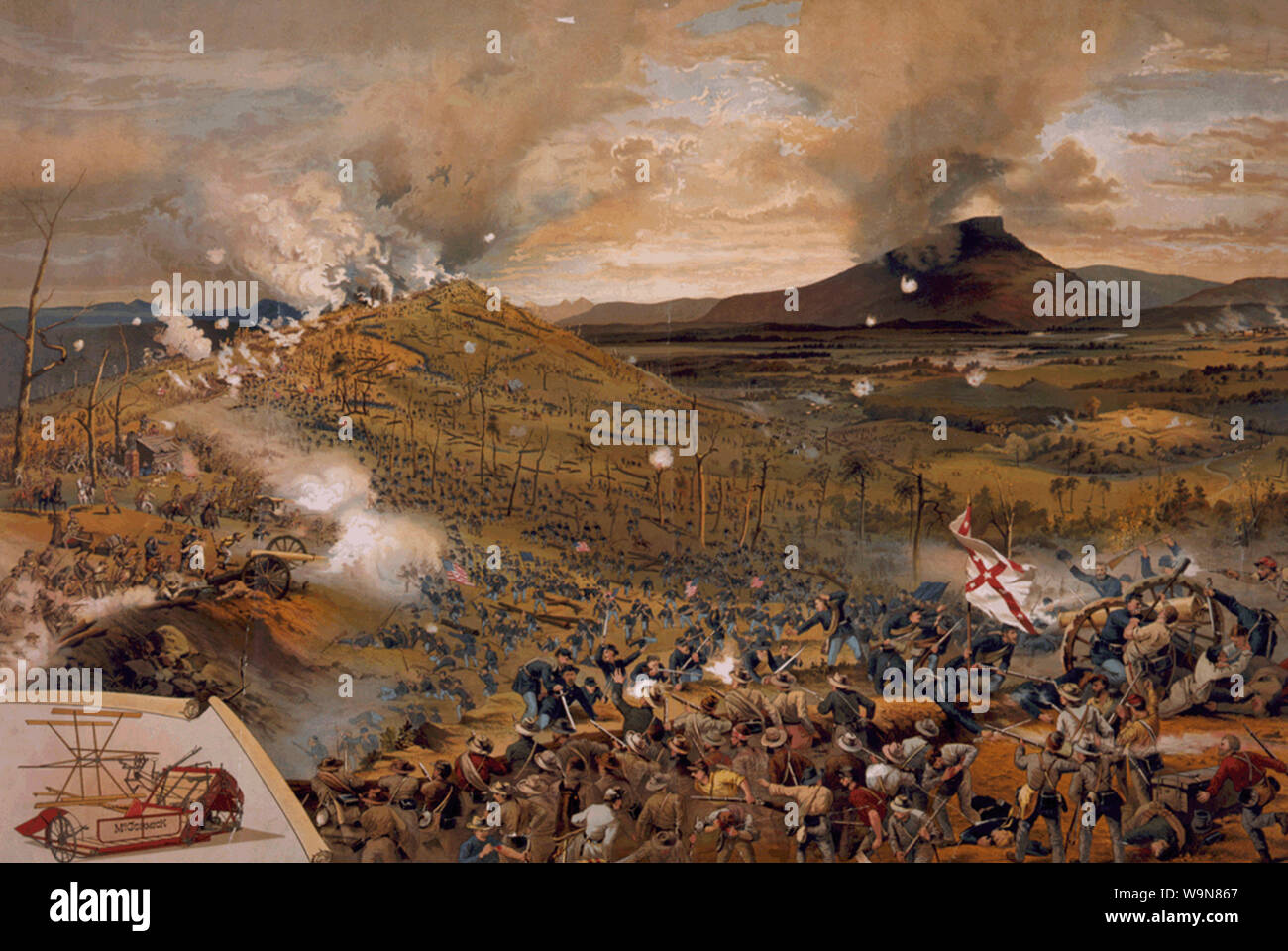 Battle of missionary ridge hi-res stock photography and images - Alamy
