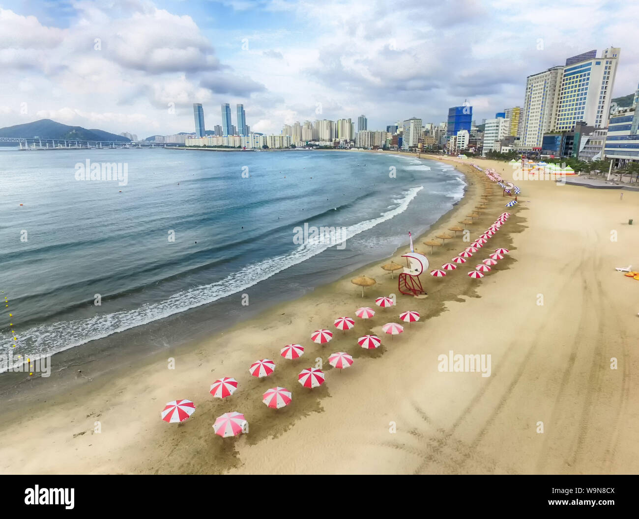 Aerial morning view korea hi-res stock photography and images - Alamy