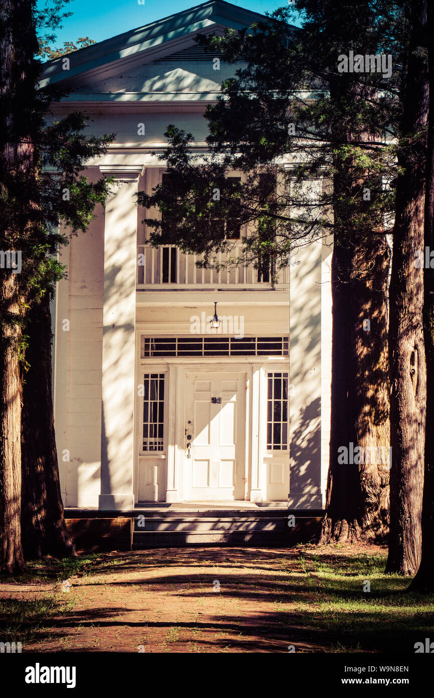 The entrance to Pulitzer Prize winning author, William Faulkner's home ...