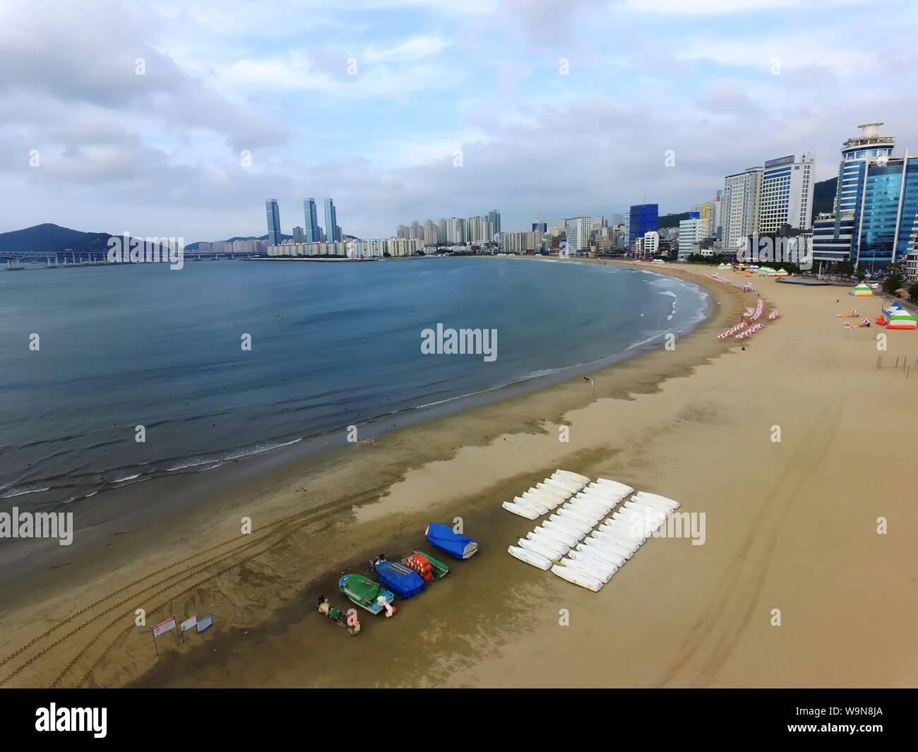 Aerial morning view korea hi-res stock photography and images - Alamy