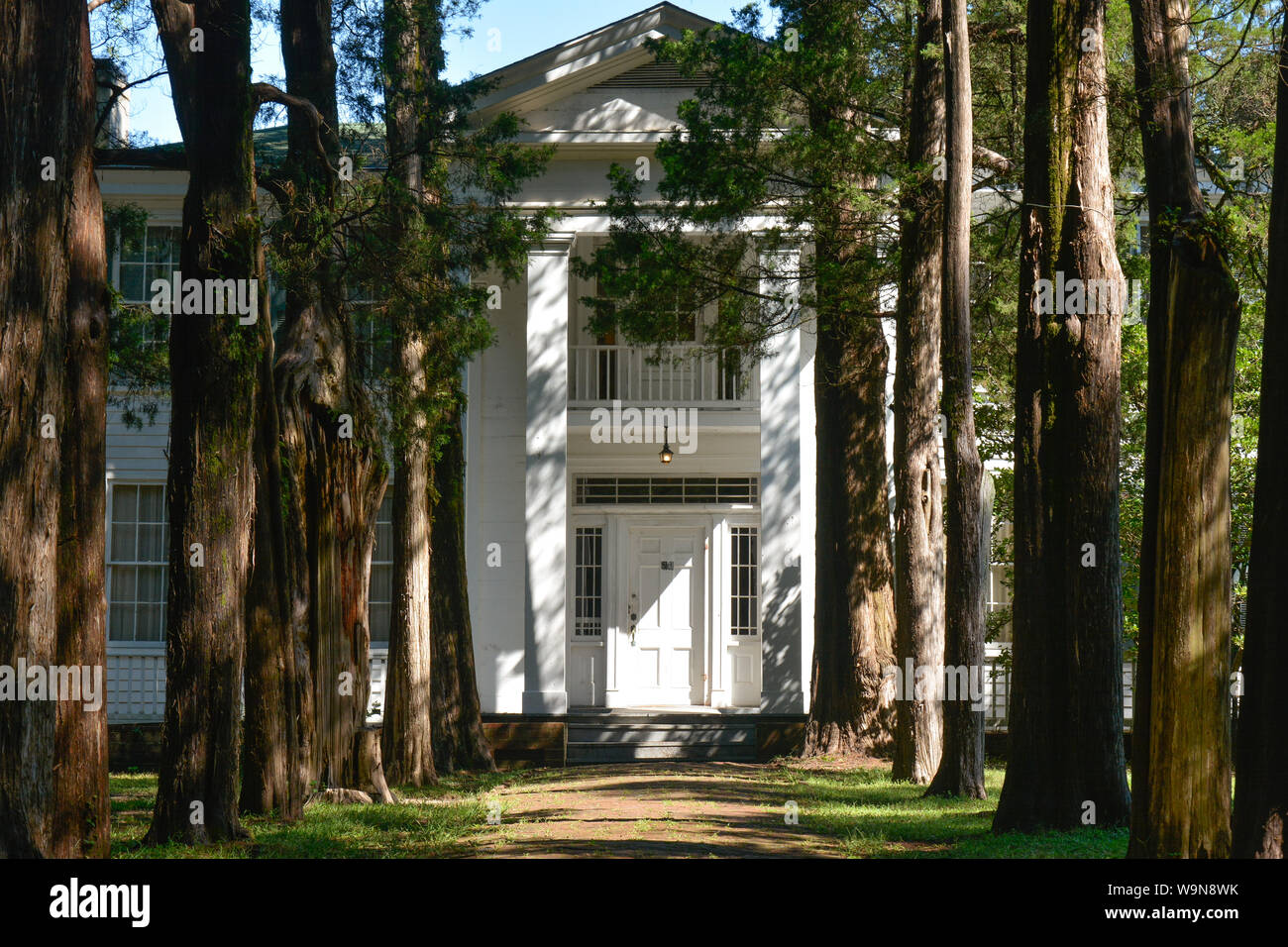 The entrance to Pulitzer Prize winning author, William Faulkner's home ...