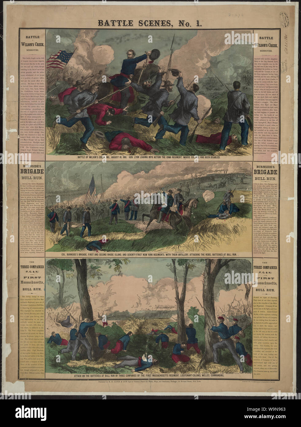 Battle scenes, no. 1 Stock Photo - Alamy