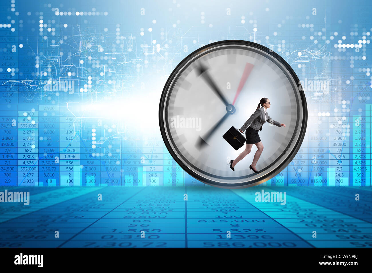 Woman being chased hi-res stock photography and images - Alamy