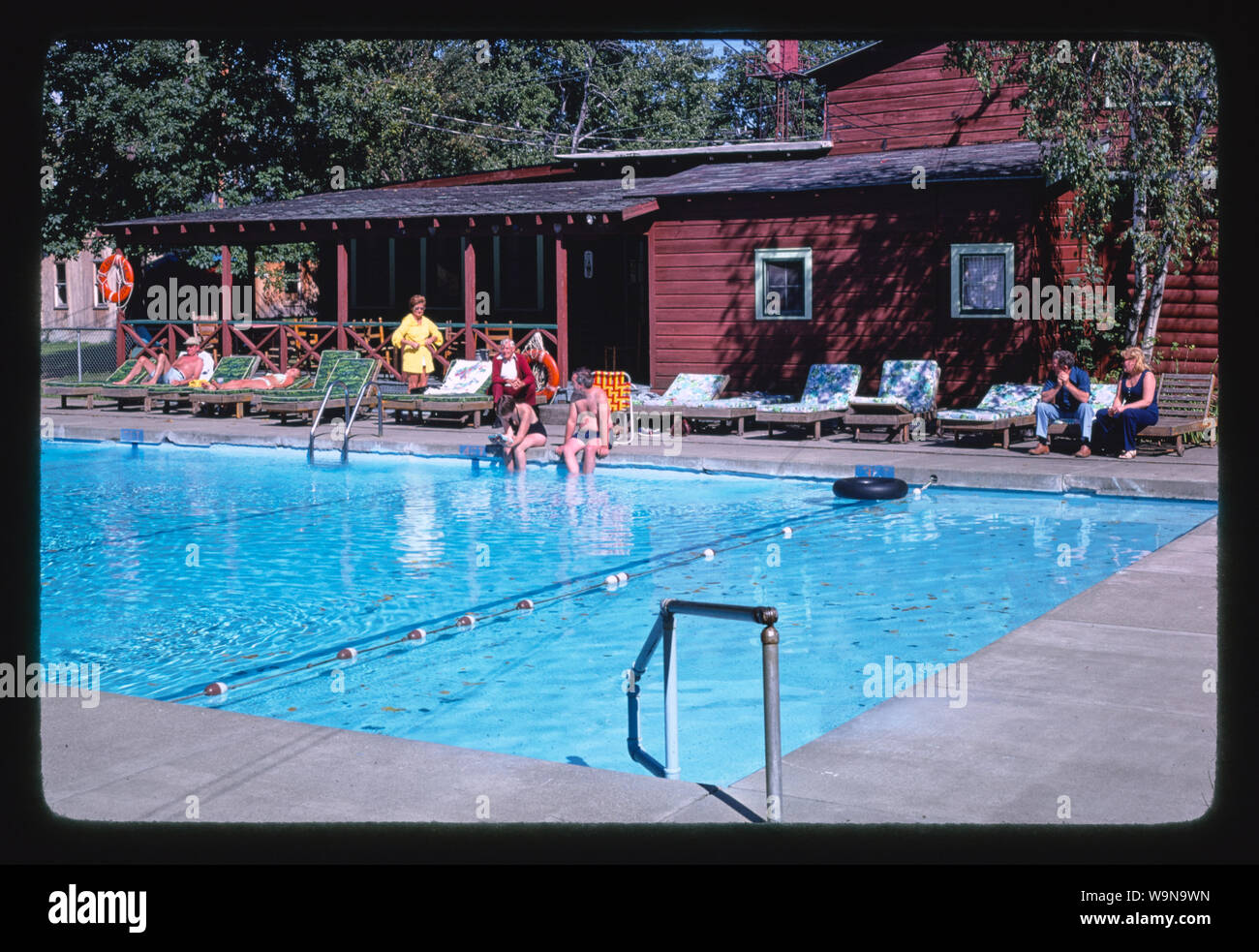 Bavarian Manor, pool, Purling, New York Stock Photo - Alamy