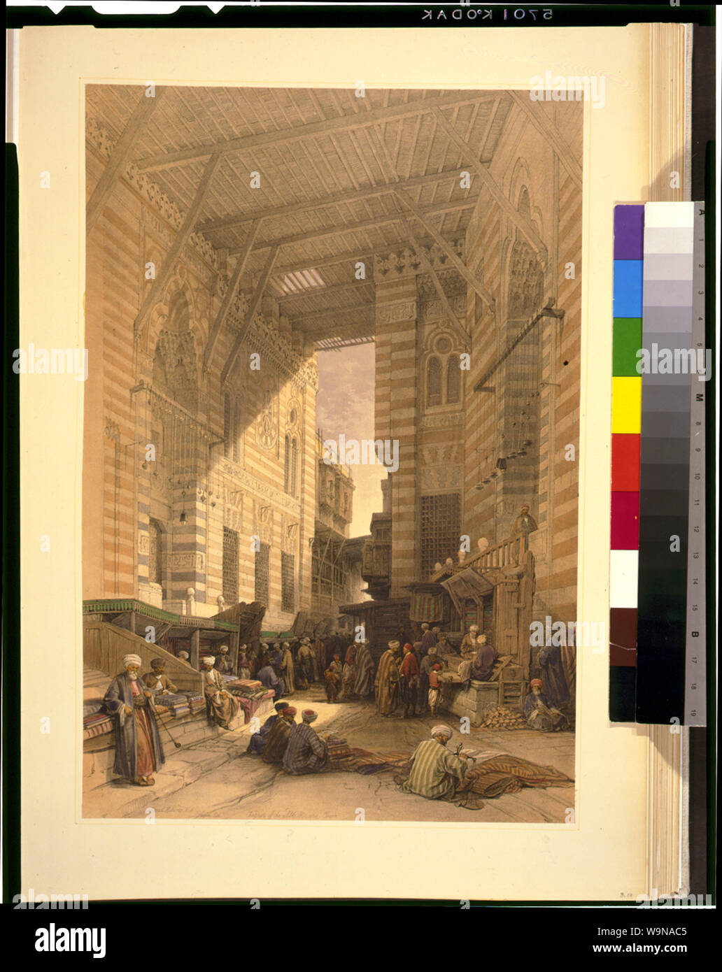 David roberts bazaar cairo hi-res stock photography and images - Alamy