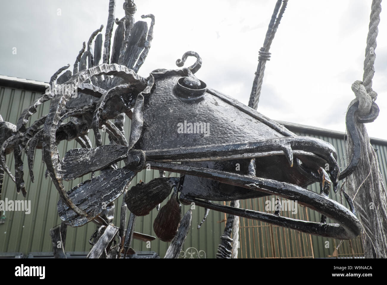 British ironworks centre and shropshire sculpture park hi-res stock ...