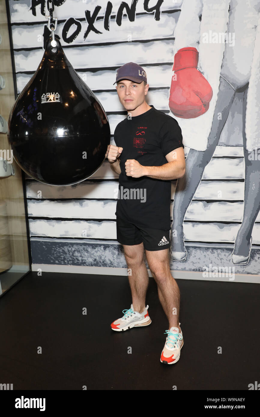 Sydney, Australia. 14th August 2019. Hustle Boxing officially launches ...