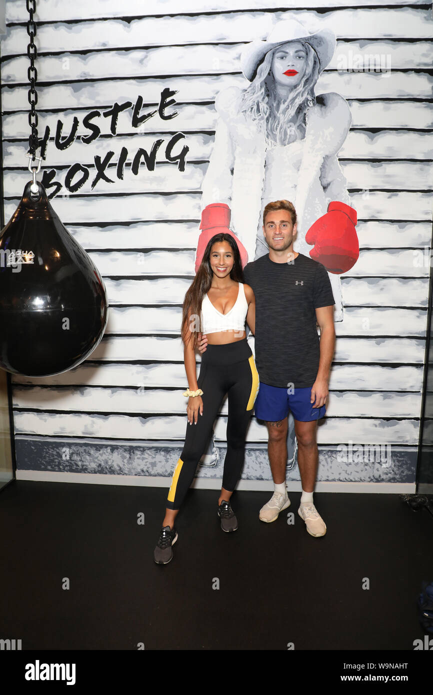 Sydney, Australia. 14th August 2019. Hustle Boxing officially launches ...