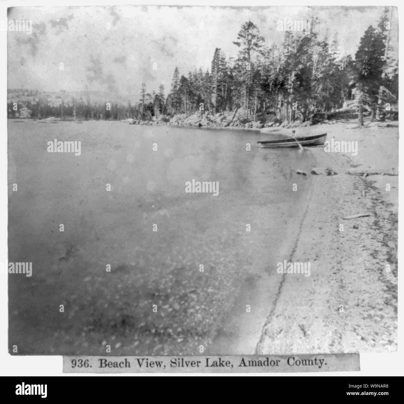 Beach view california Black and White Stock Photos & Images - Alamy