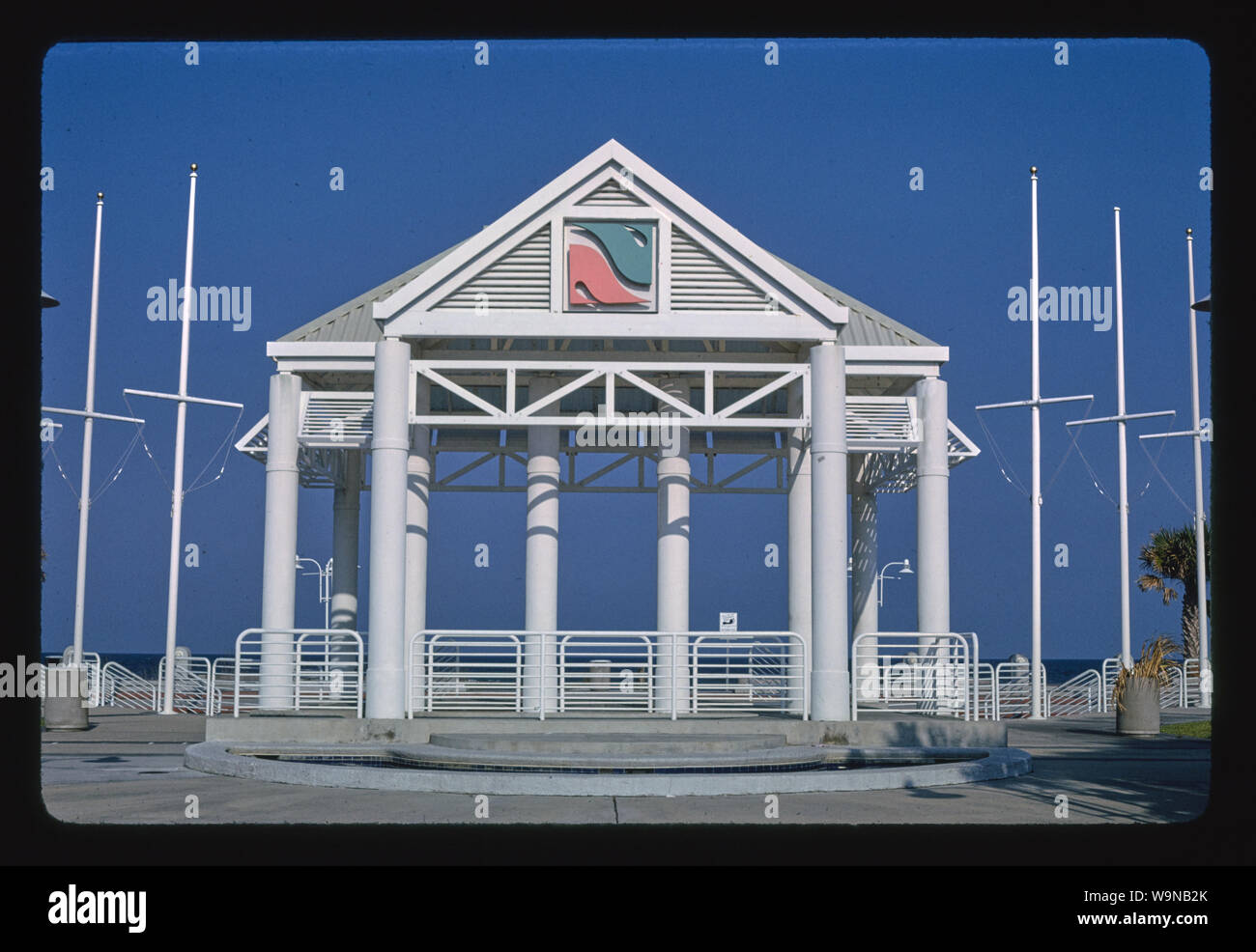 Beach pavilion, Jacksonville Beach, Florida Stock Photo - Alamy