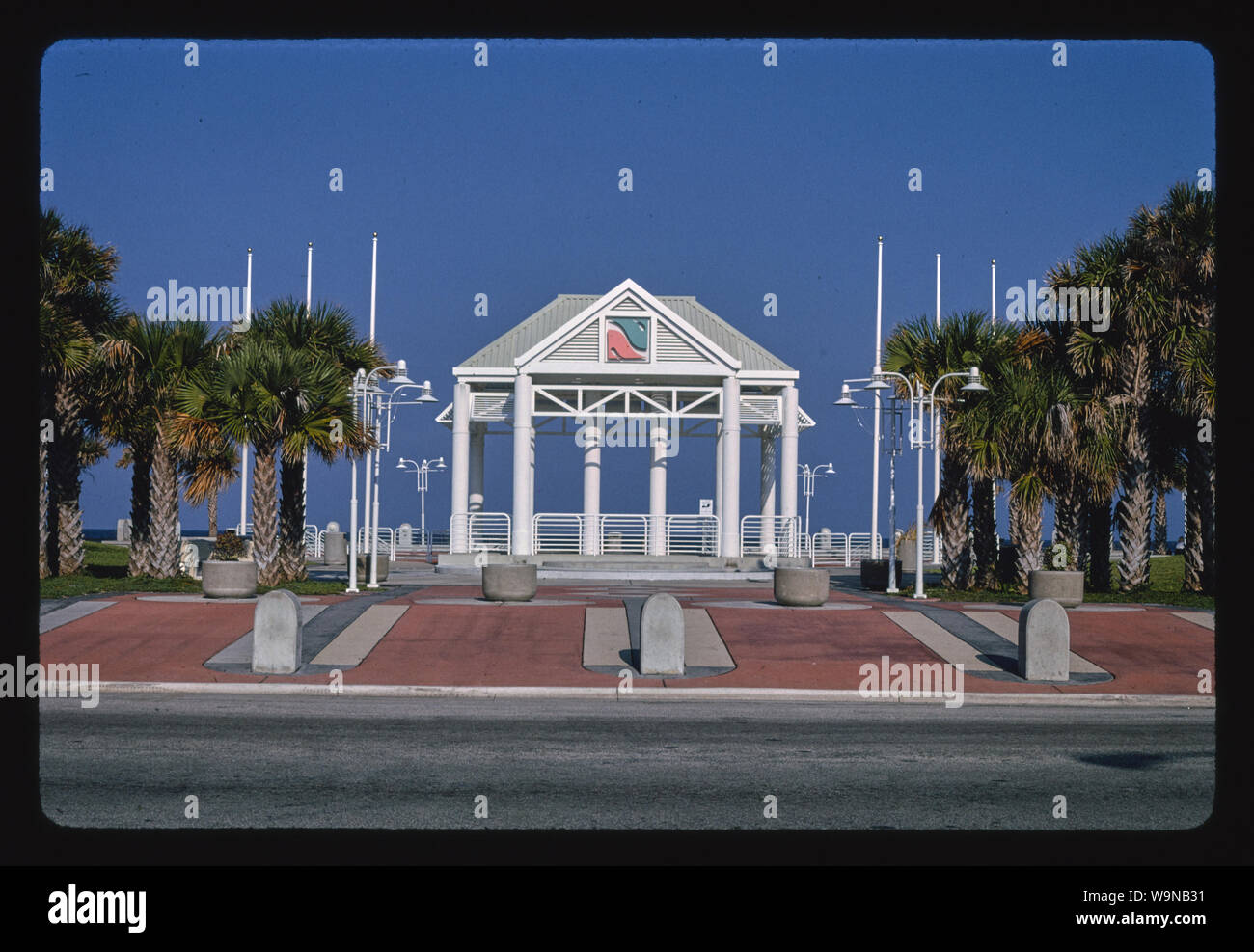 Beach pavilion, Jacksonville Beach, Florida Stock Photo - Alamy