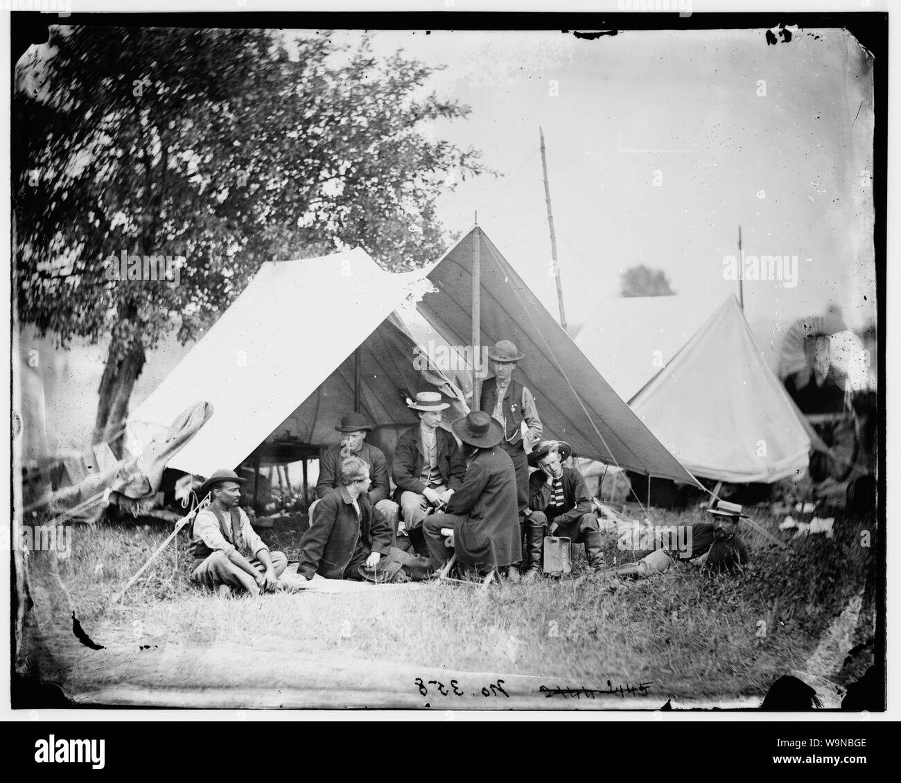Bealeton Va Group Of Military Telegraph Operators Headquarters Army