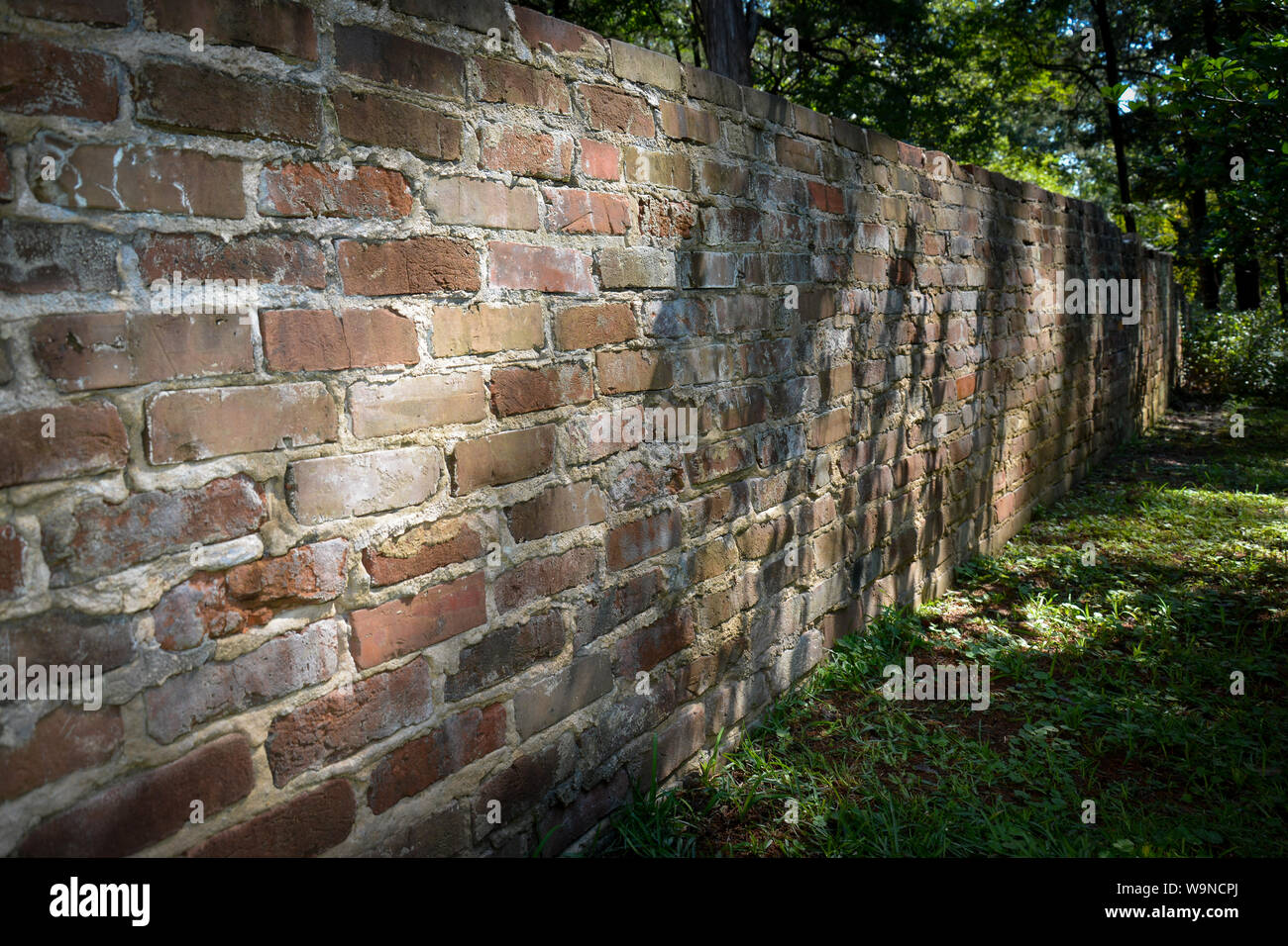 Brick Wall Drawing Side View