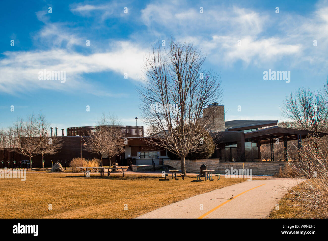 Building in the Independence Grove Forest Preserve Libertyville ...