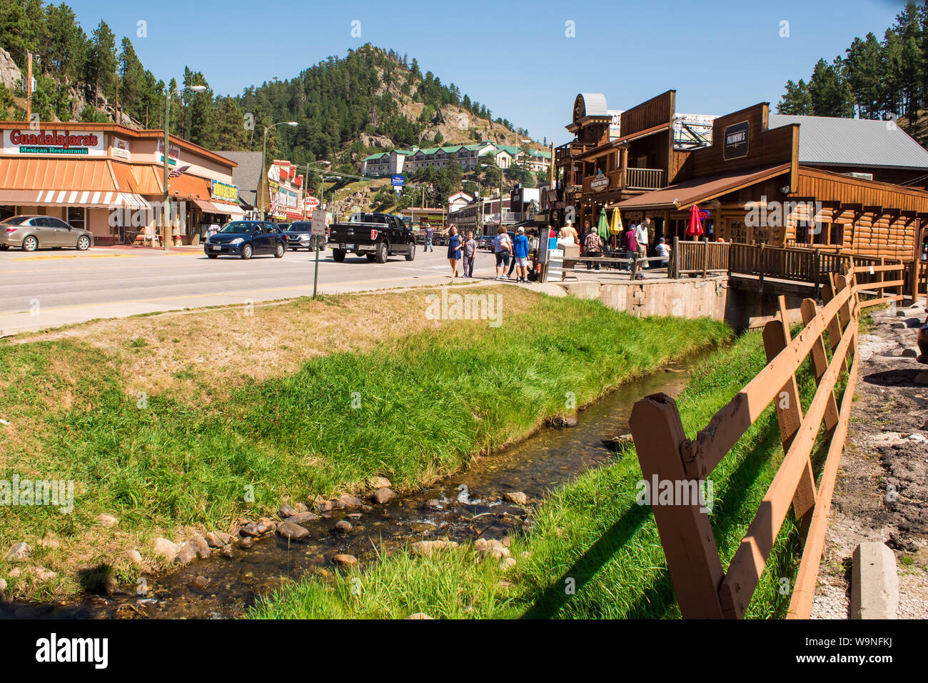 main street of Keystone , SD , USA , 9/1/2018 , Editorial use only ...