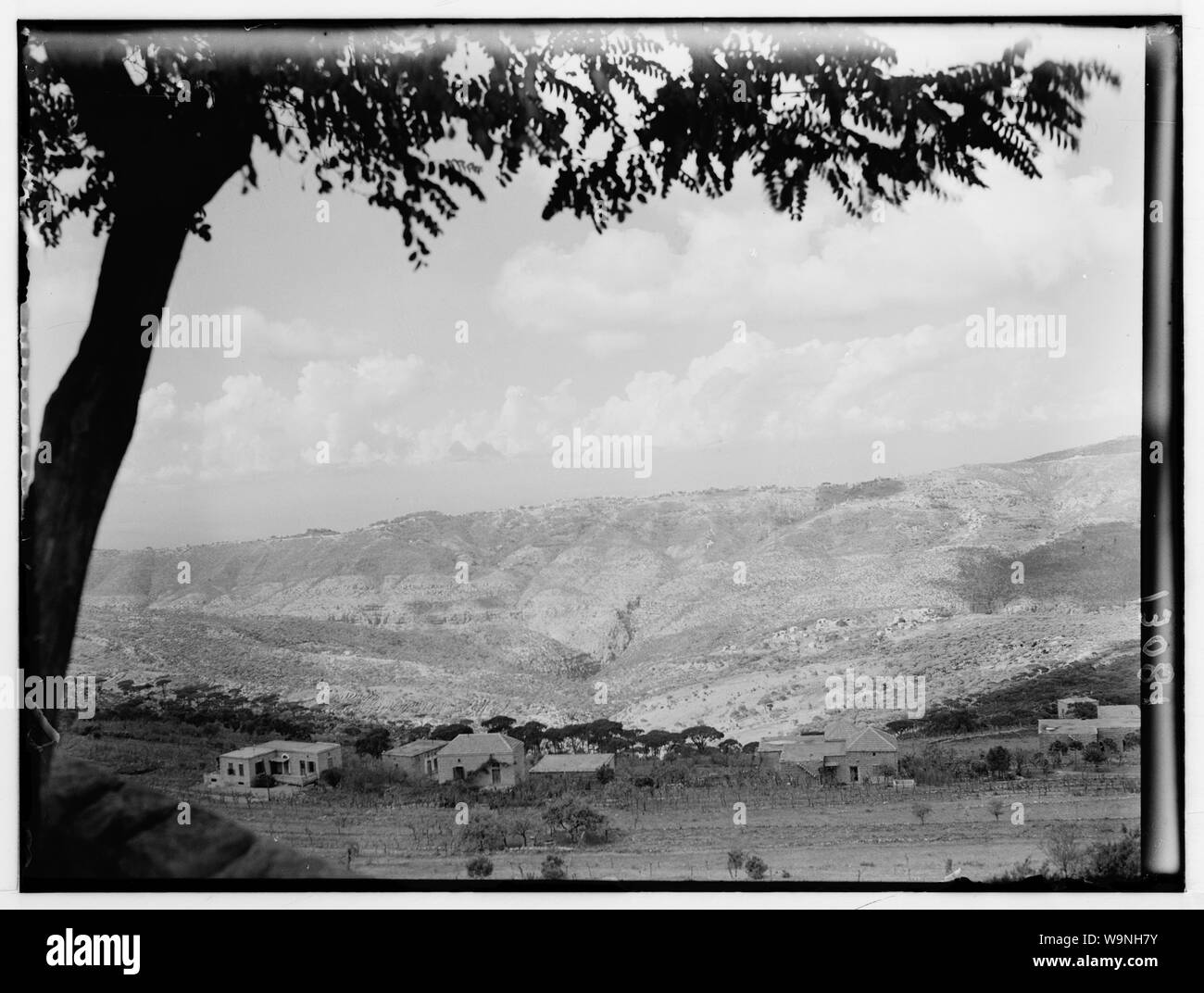 Beit Meri & Poroummana [i.e., Brummna] from Ras-el-Matn Stock Photo - Alamy