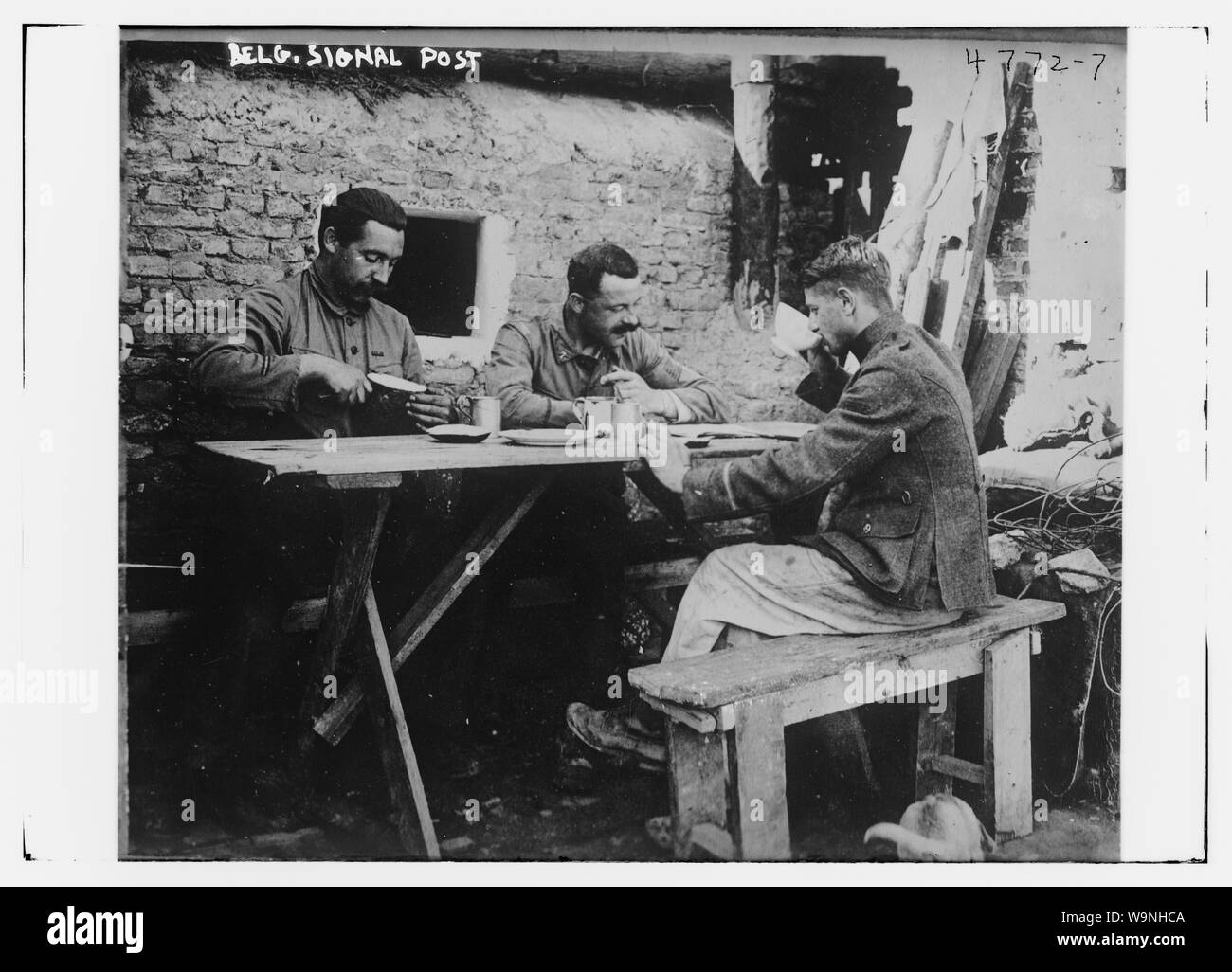 Belgian signal post hi-res stock photography and images - Alamy