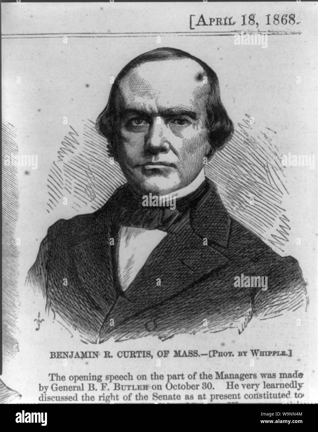 Benjamin R. Curtis Stock Photo - Alamy