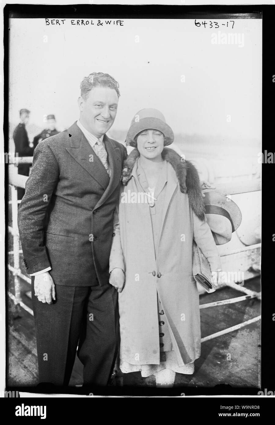 Bert Errol & wife Stock Photo - Alamy
