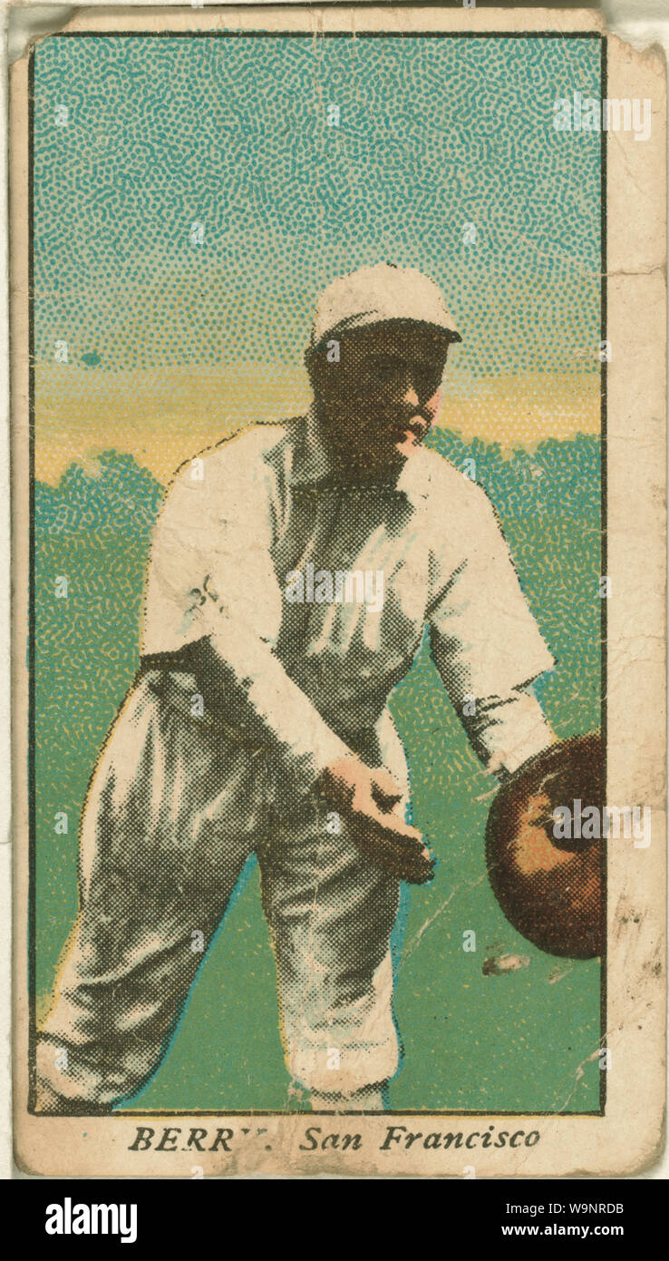 Berry, San Francisco Team, baseball card portrait Stock Photo - Alamy