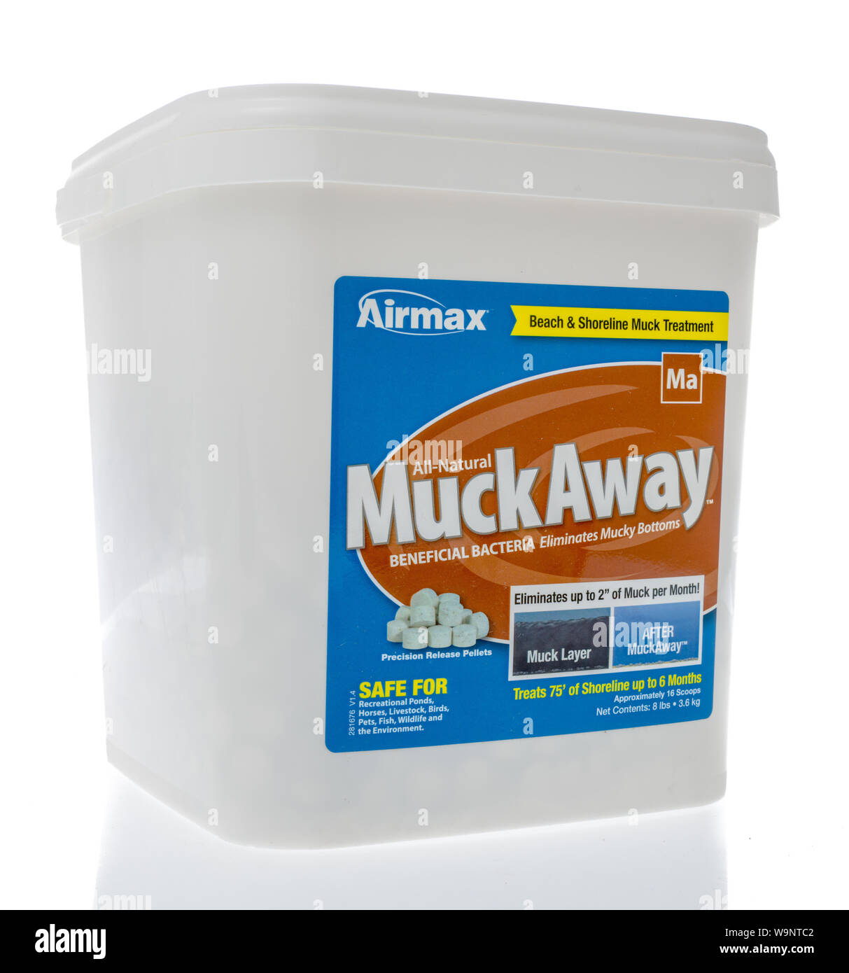 Winneconne, WI - 10 August 2019 : A package of Airmax muck away for ...