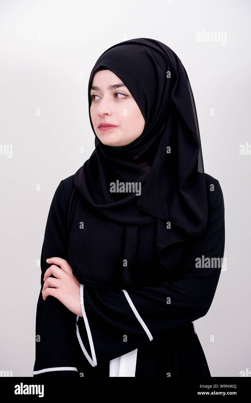 Islam islamic muslim female woman hi-res stock photography and images ...