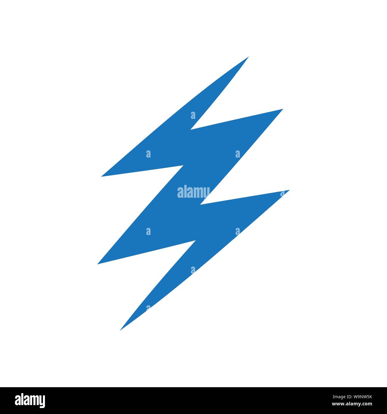 Bolt icon Vector Illustration design Logo template Stock Vector Image ...